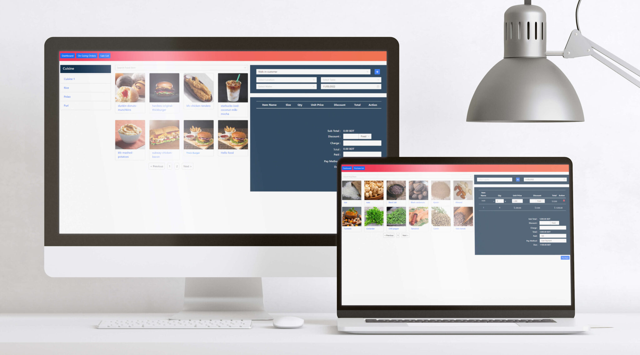 Restaurant Management System Software with POS by Semicolon IT