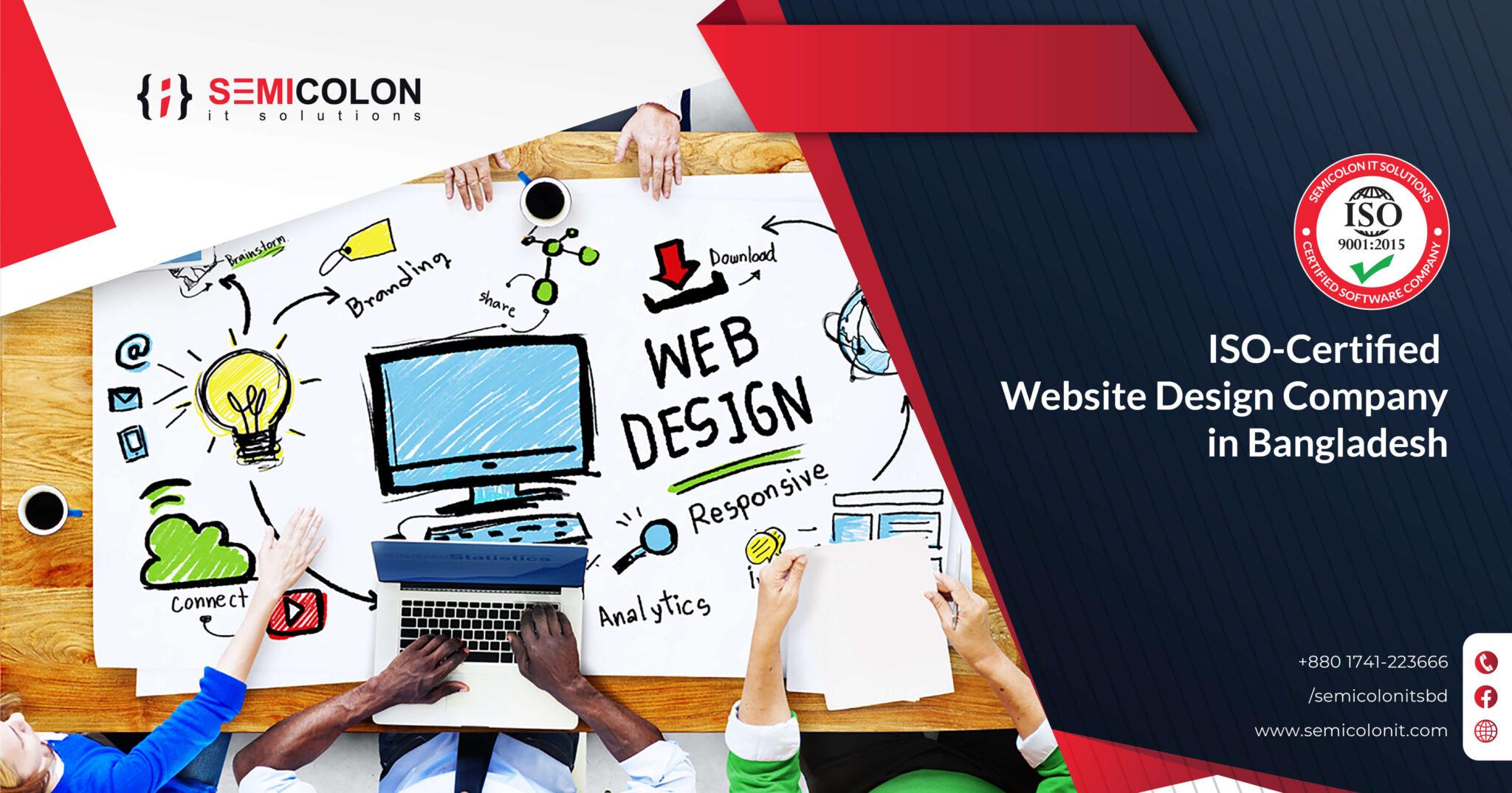 ISO-Certified Website Design Company in Bangladesh